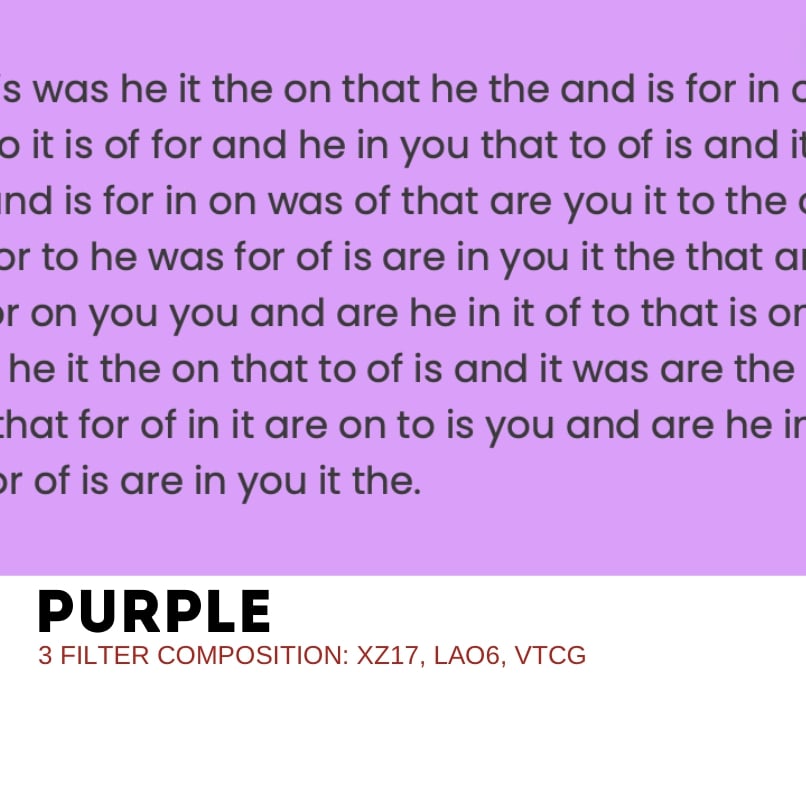 Why your Meares-Irlen glasses tint is the same as your overlay